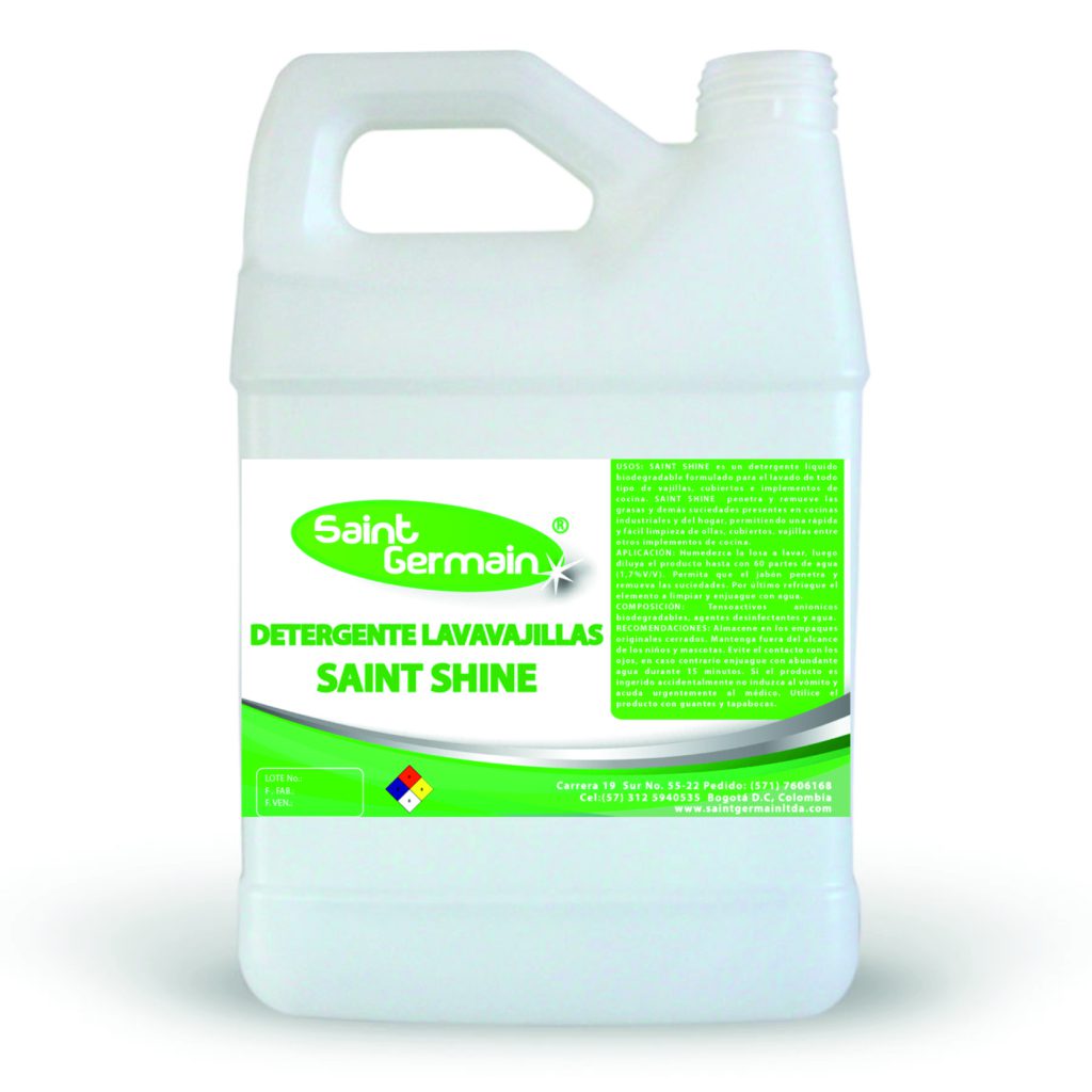 Detergente Lavavajillas Saint Shine - Saint Germain SAS